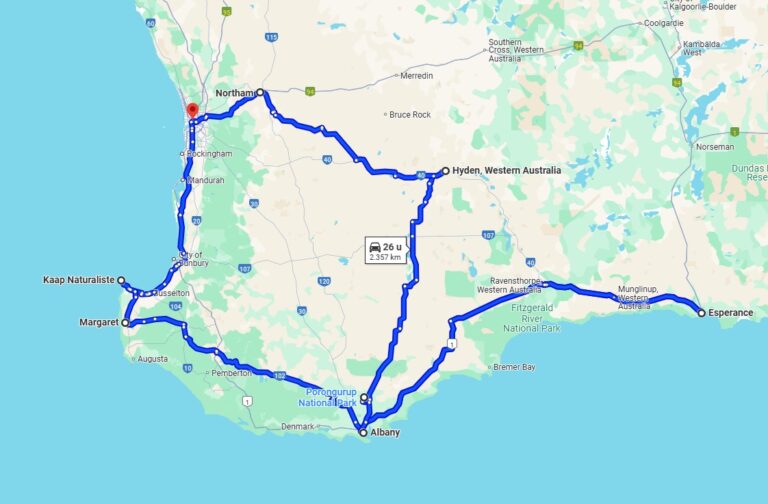 Rondreis Perth (zuidwest Australië)